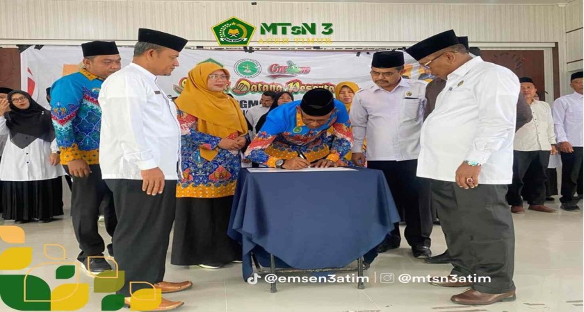 PD PGMNI Aceh Timur Dilantik, Sadli Jadi Nakhodanya | MTsN 3 ACEH TIMUR